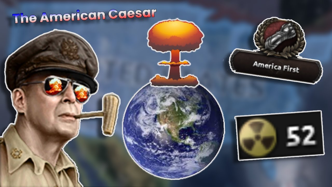 So I put MacArthur in charge of the USA in HOI4... - YouTube