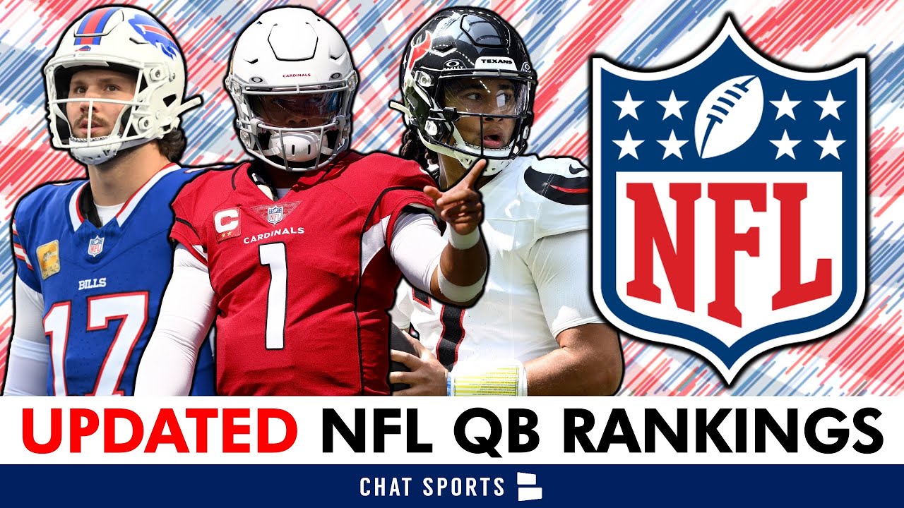 UPDATED NFL QB Rankings: Ranking Every NFL Starting QB From Worst To ...