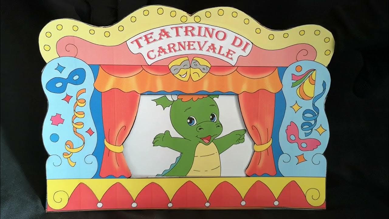 FIABE PER BAMBINI - La festa di Carnevale di Arlecchino - Teatrino di ...