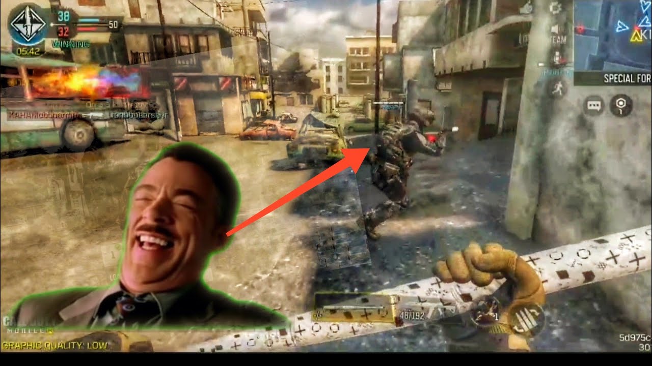 Trolling enemies in call of duty mobile 🤣 - YouTube