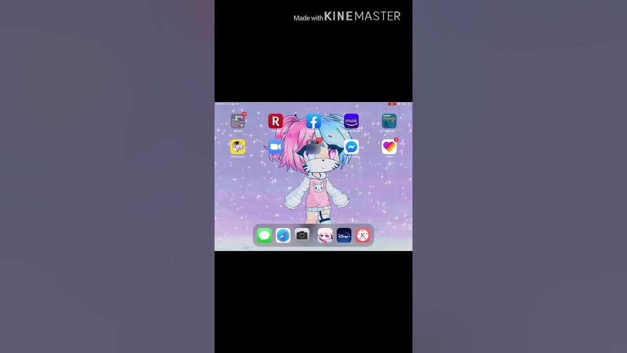 How to make a gacha life intro using KineMaster. - YouTube