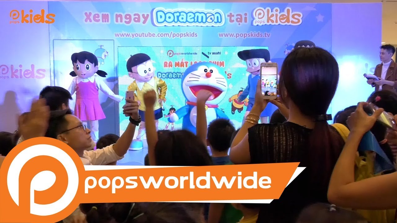 Sự Kiện Ra Mắt Loạt Phim Doraemon Trên POPS Kids (FULL SHOW) - YouTube
