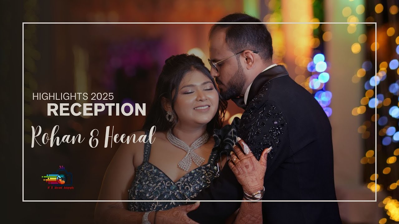 Rohan + Heenal | Reception Highlights 2025 | MH Photography - YouTube