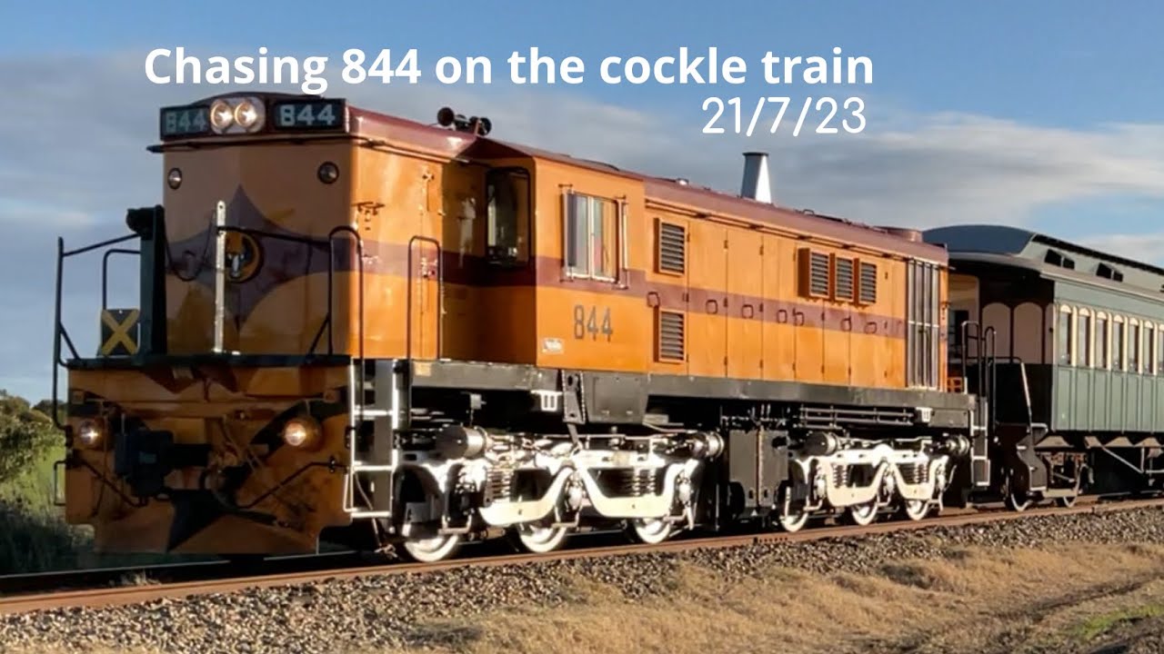 Chasing 844 on the Cockle train! 21/7/23 - YouTube