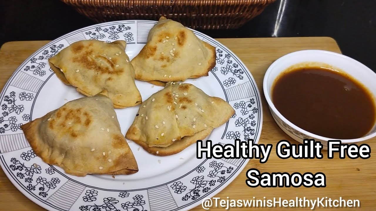 Healthy Microwave Samosa Recipe | Potato snacks! No-Fry, Guilt-Free ...