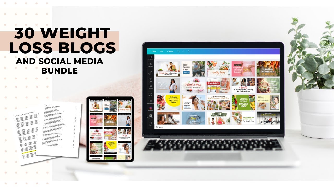 Done for you Weight Loss Blogs for your health coach biz. Repurpose ...