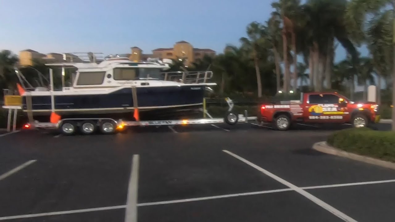 Racing Hurricane Helene: Towing Dad's Oversized Boat from Florida to ...