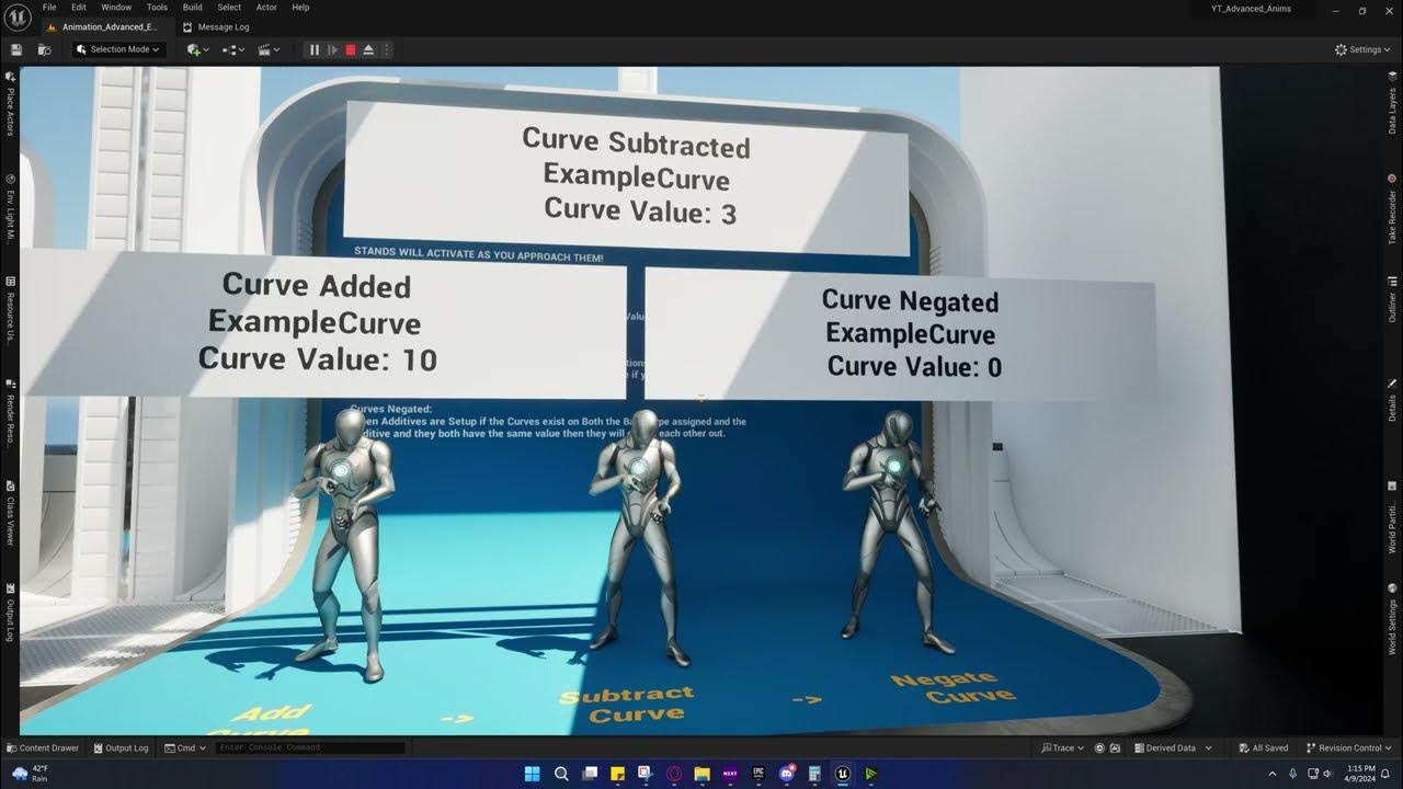 Unreal Engine - Advanced Animation: Curves And Additives - YouTube