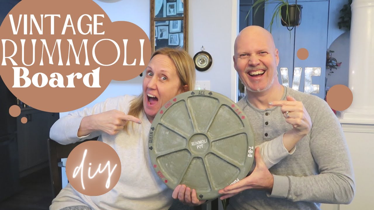 VINTAGE BOARD GAME DIY | RUMMOLI! - YouTube