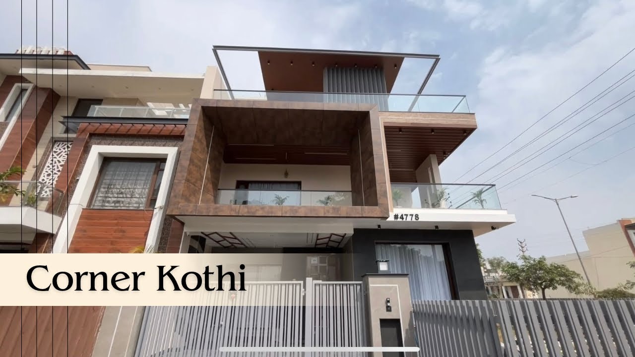 Luxury 5BHK Corner Kothi | घर ऐसा कि प्यार हो जाए ️ #home #reelsvideo # ...