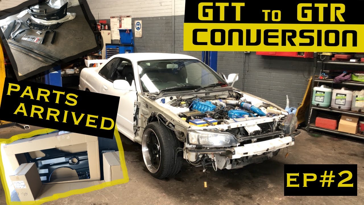 R34 Skyline GTT to GTR Conversion | DREAM PROJECT EP#2 | - YouTube