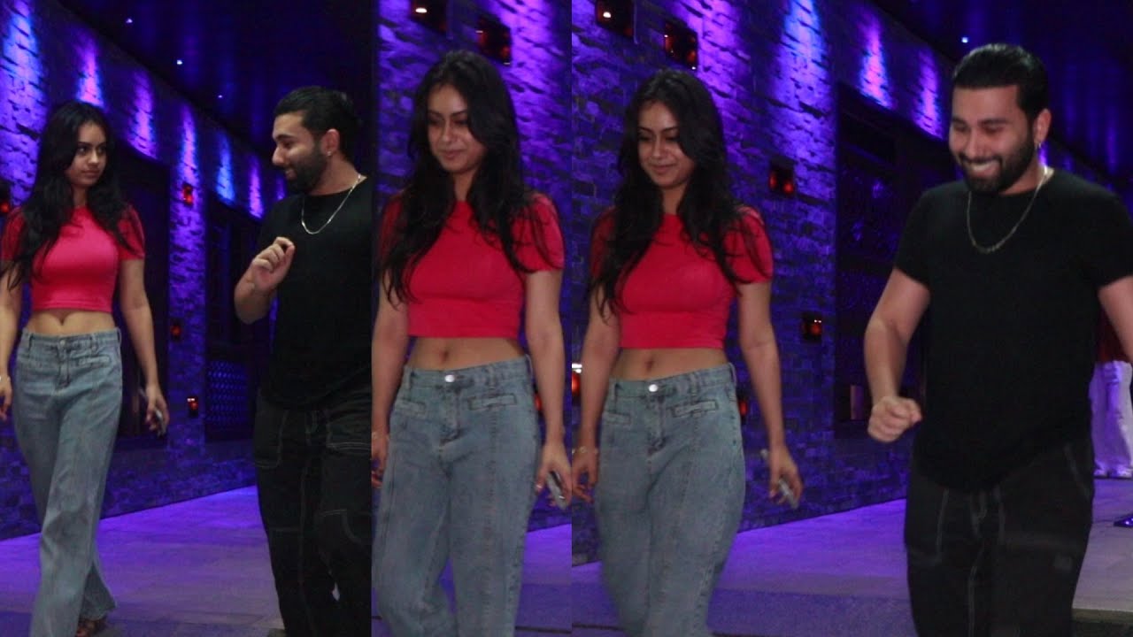 Nysa Devgan(Ajay Devgan Daughter) With Bf Orhan Awatramani At Hakkasan ...