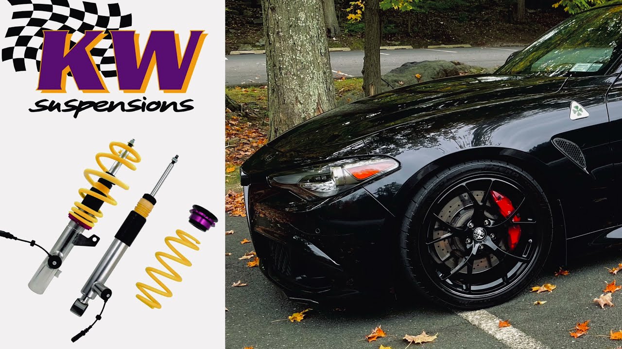 Alfa Romeo Giulia QV | KW Suspension DDC Coilovers - YouTube