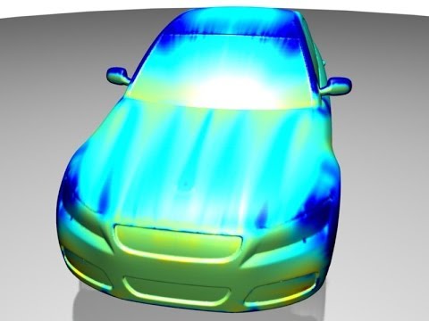 HELYX® Adjoint CFD Solver - Drag Surface Sensitivities for Passenger ...