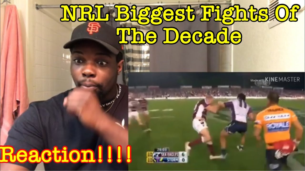 NRL Biggest Fights Of The Decade | Reaction!!!! - YouTube