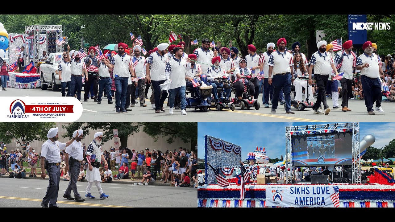 Sikhs of America Illuminate 4th of July National Parade 2024 with ...