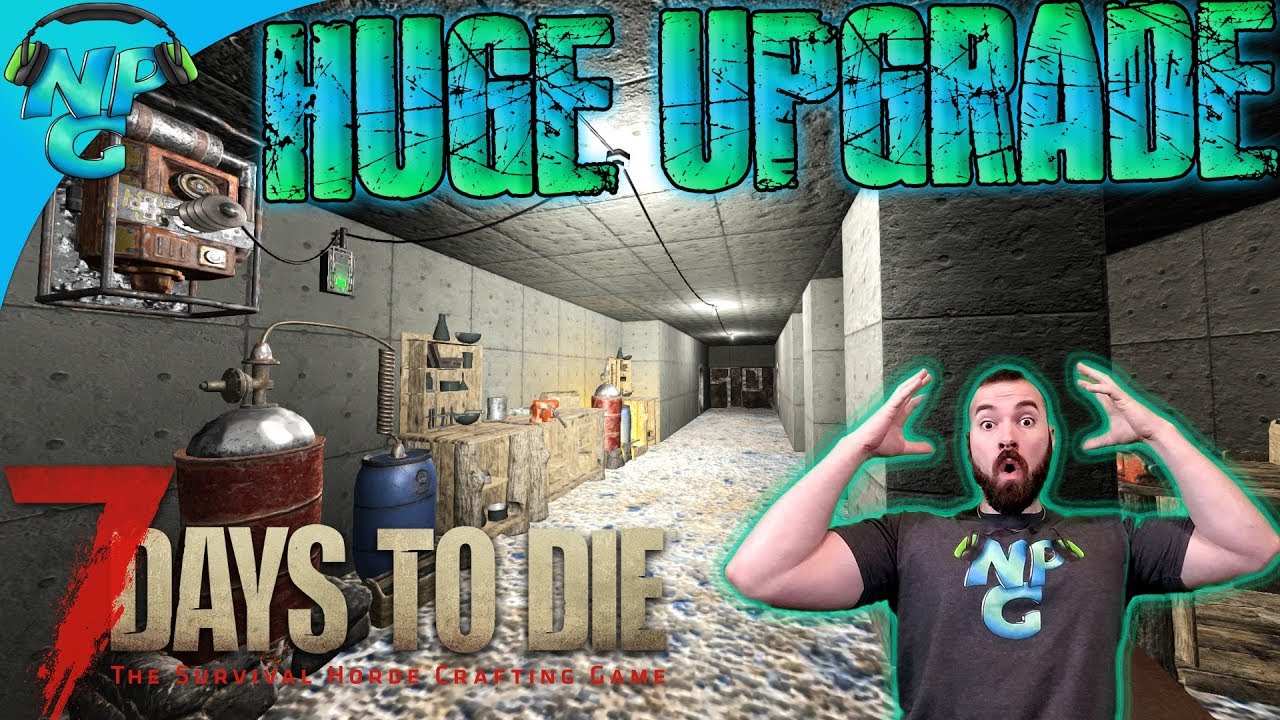 7D2D Massive Improvements to the Underground Base and Baptismal ...