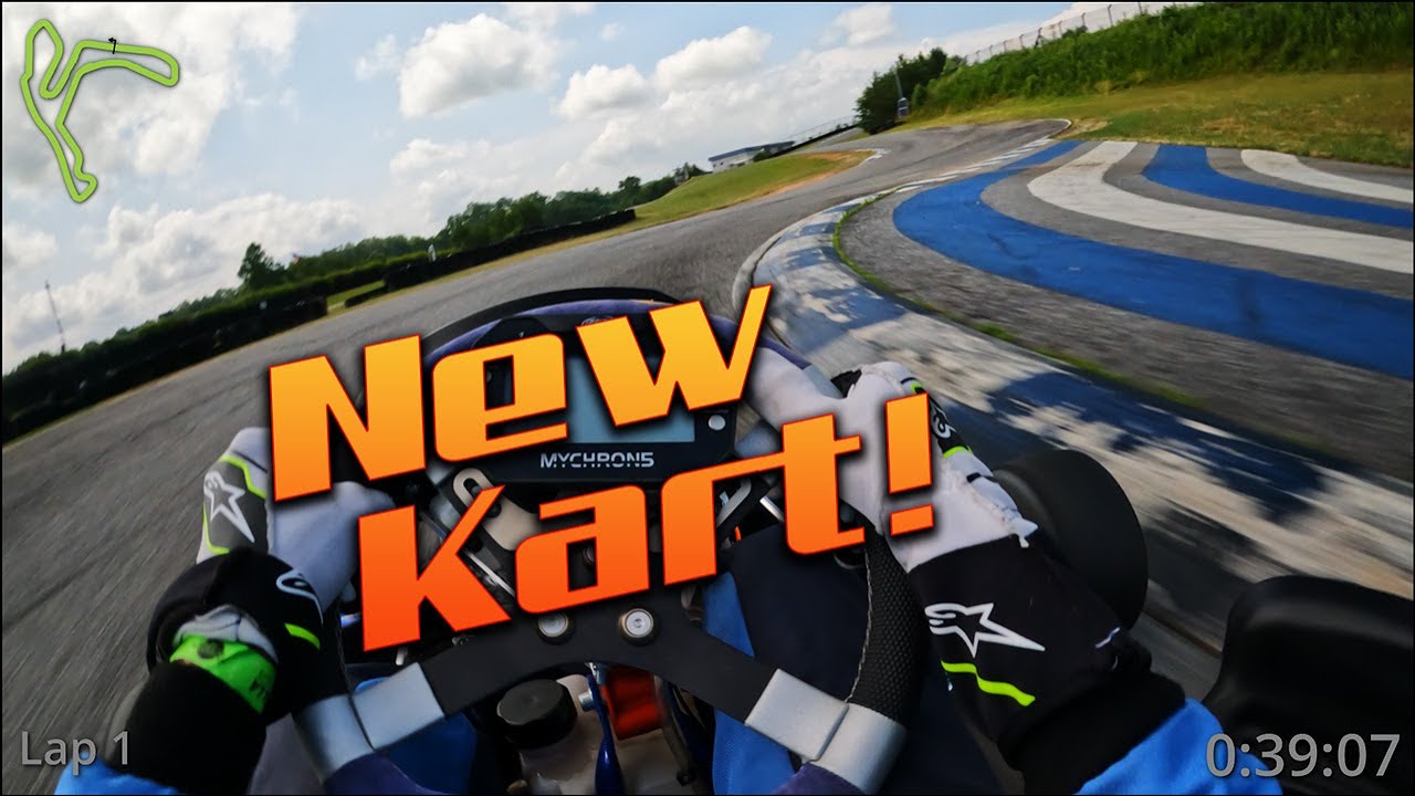 First Laps in my "New" KA100 Racing Kart - @AtlantaMotorsportsPark ...
