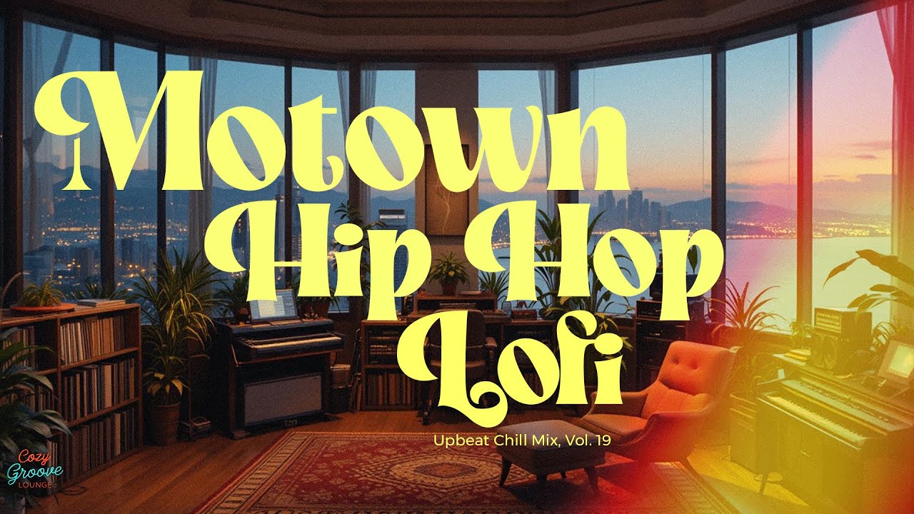 Golden Motown Grooves 🎞️ | Feel Good Lofi Motown & Hip Hop for Cleaning ...