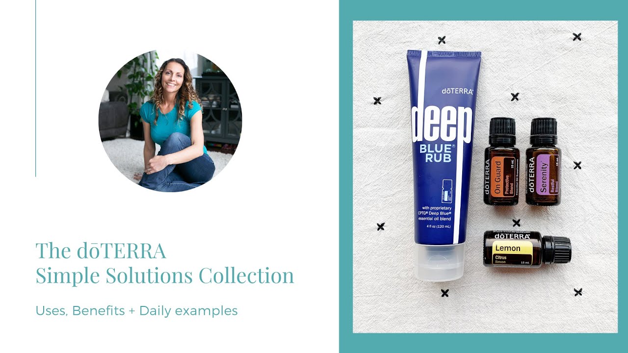 An Overview of doTERRA's Simple Solutions Collection - YouTube