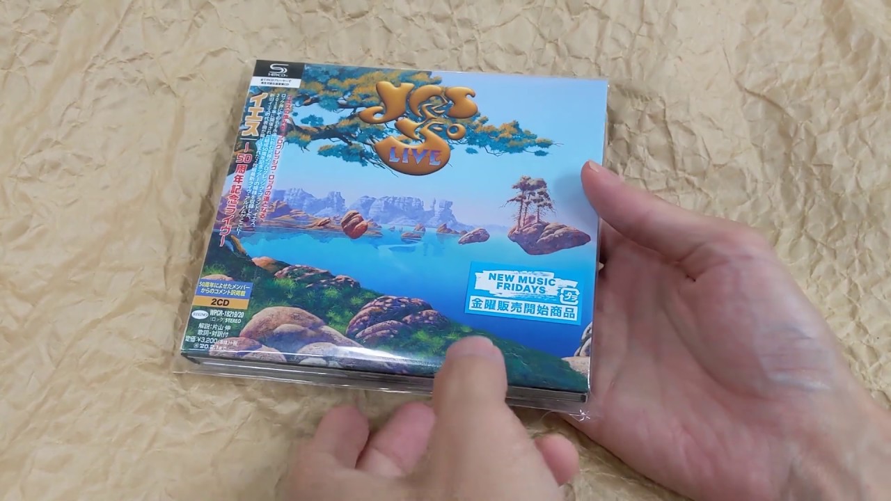 [Unboxing] Yes: Yes - 50th Anniversary Live [SHM-CD] - YouTube