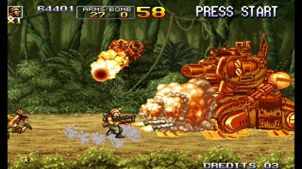 Arcade BOSS battle | Metal Slug 5 (1) | RETRO GAMING - YouTube
