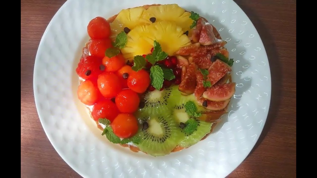 Fresh Fruit tart (flan) - step by step procedure - YouTube