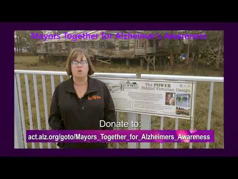 Walk For Alzheimers Mayor Susan Seaman 2020 - YouTube
