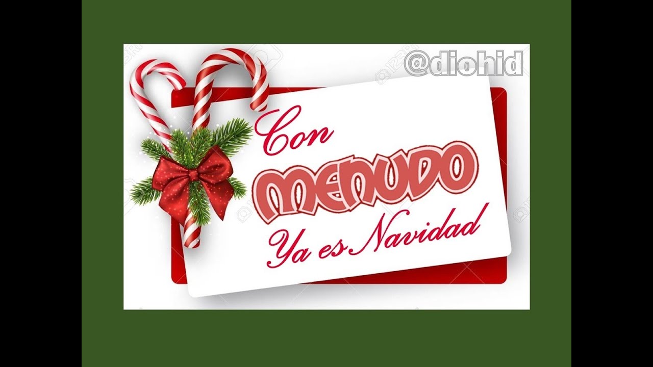 Menudo es Navidad - YouTube