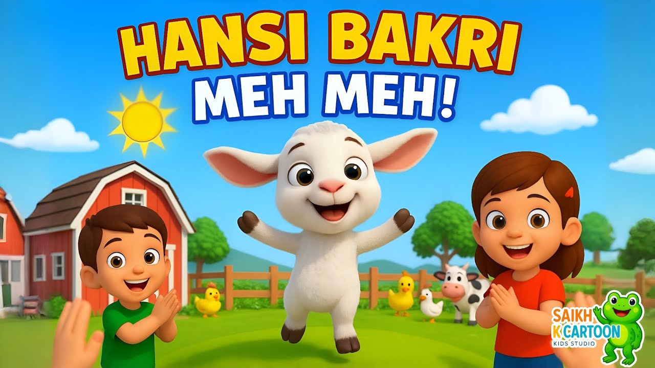 Hansi Bakri Meh Meh! 🐐🎶 | Saikh K Cartoon Presents: Funny Goat Dance ...