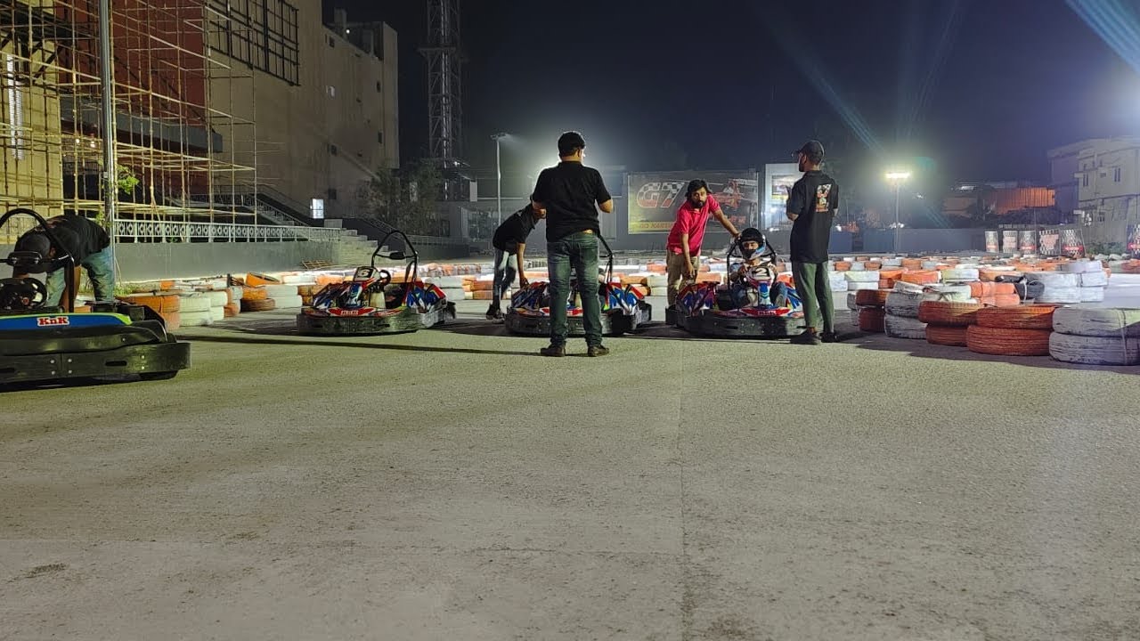 go karting available in udaipur - YouTube