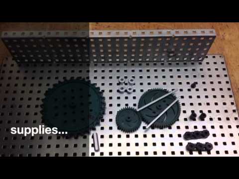 Simple/Bevel Gear using VEX