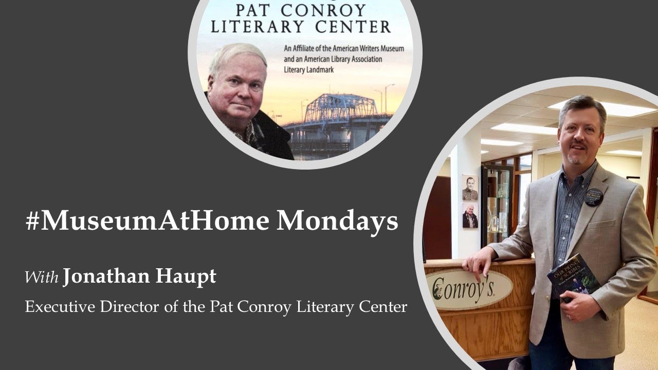 #MuseumAtHome Monday 9: Gene Norris Bring Pat Conroy to Beaufort Middle ...