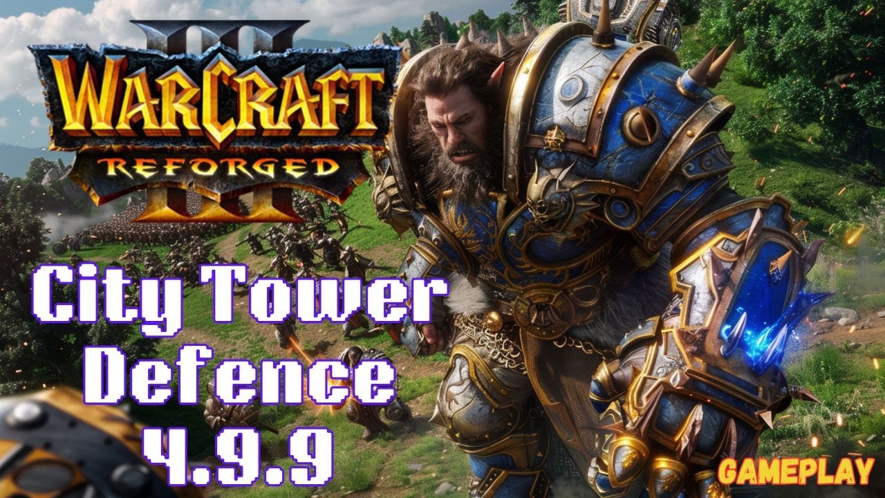 WARCRAFT 3 Reforged: INCREDIBLE City Tower Defense BATTLE Royale! - YouTube