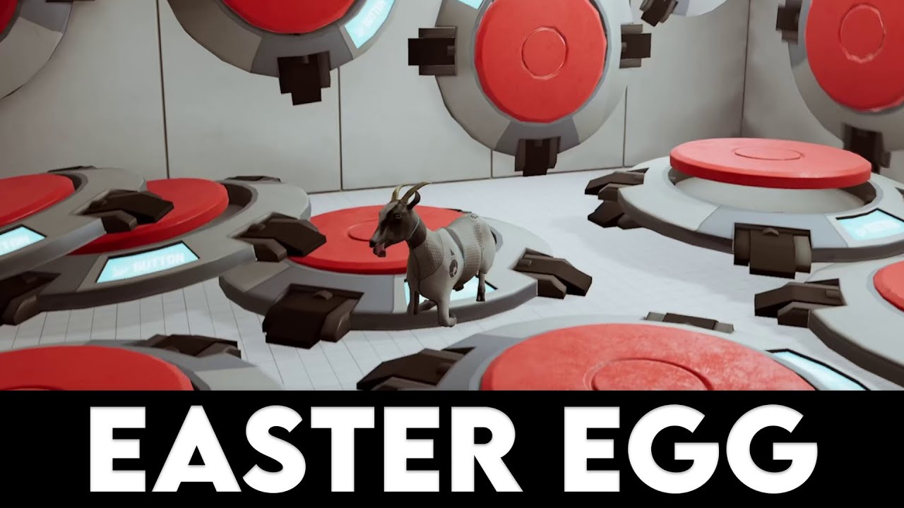 GOAT SIMULATOR: REMASTERED - Portal Easter Egg - YouTube