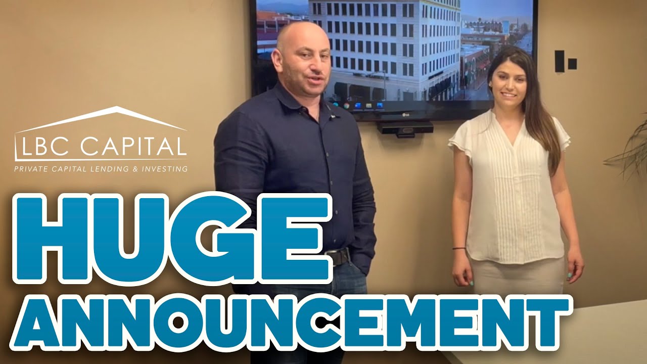 HUGE Announcement!!!! Presented by LBC Capital - YouTube