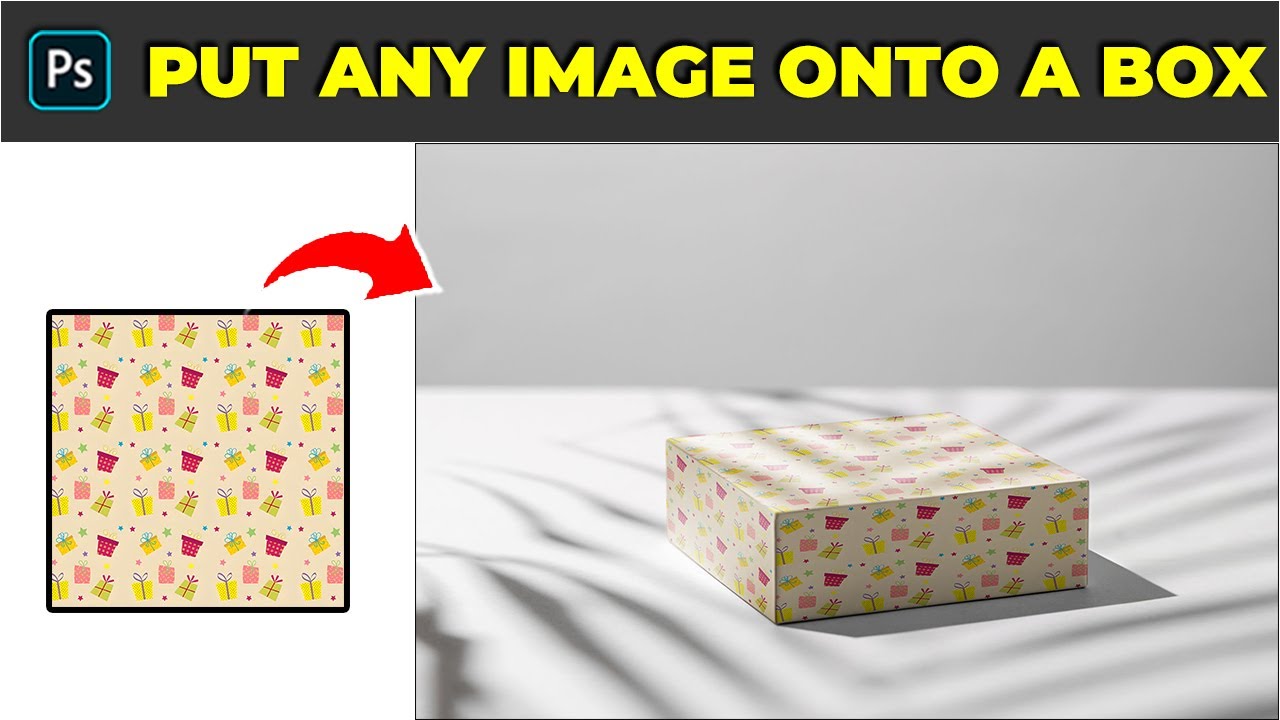 Powerful Tip To Put Any Image Onto a Box - Photoshop Tutorial - YouTube