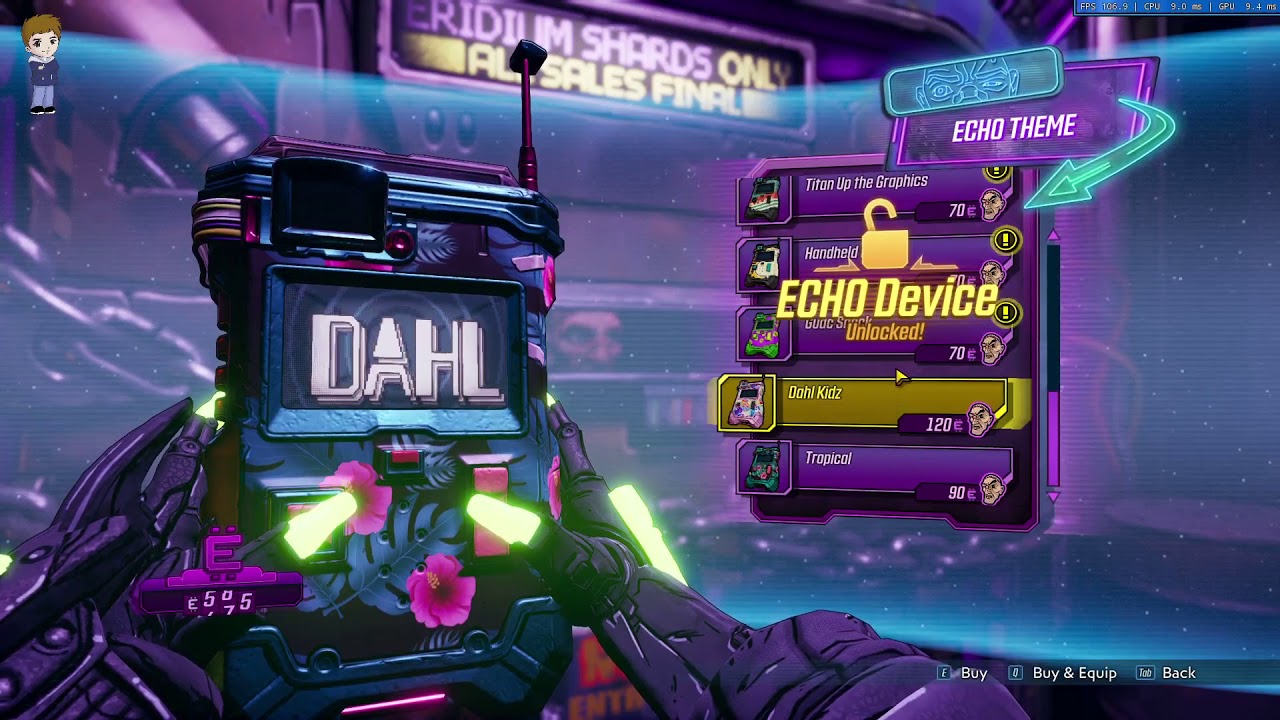 BORDERLANDS 3 AMP STAMP SKIN, MOXXI GUN SKIN AND DESPERADO - YouTube