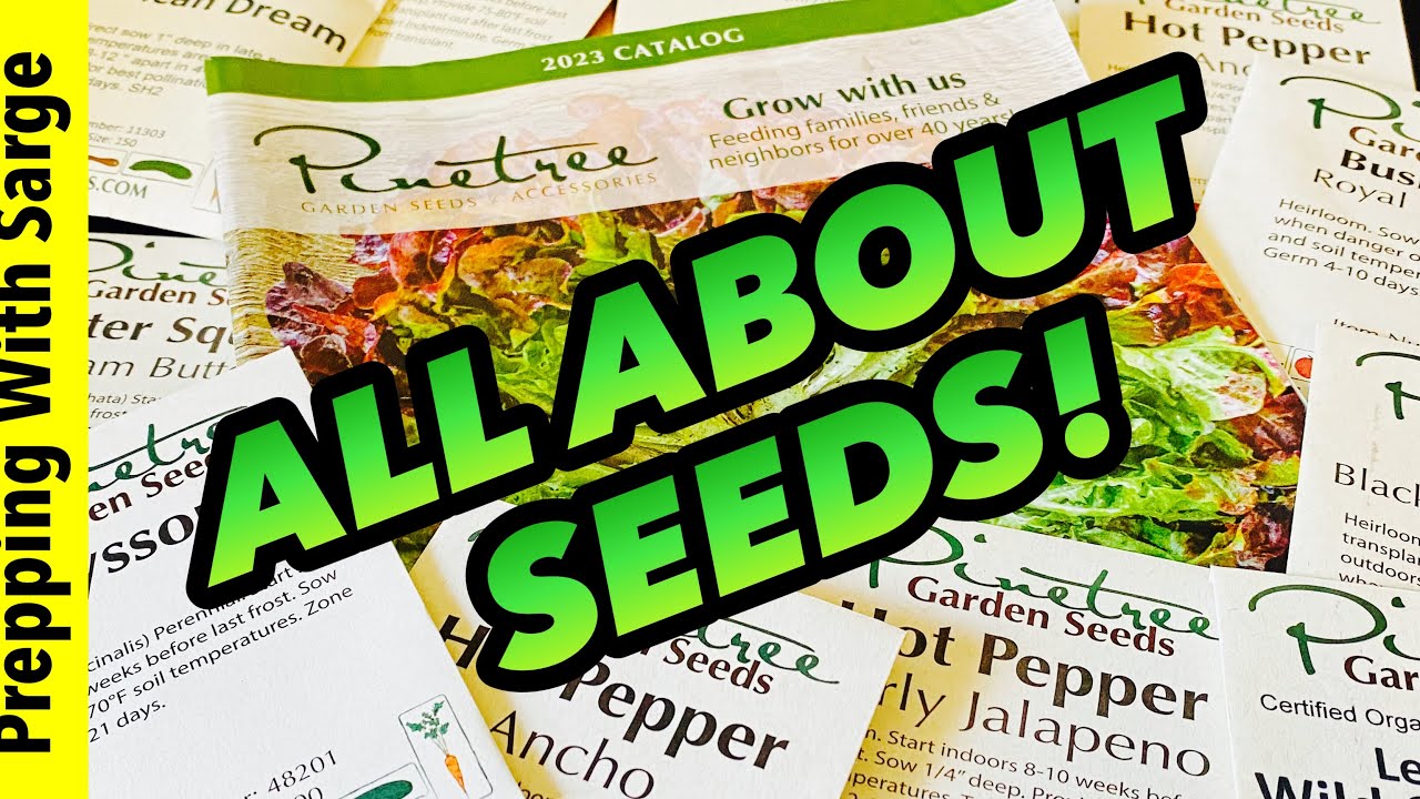 Homesteading & Prepping MUST-KNOW INFO: The 5 Types Of Seeds - YouTube