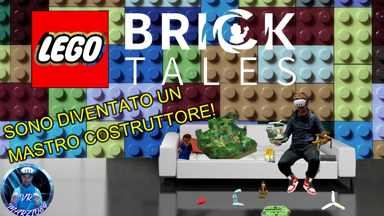 Meta Quest 3 -- Lego Bricktales #2 Sono diventato un Mastro costruttore ...