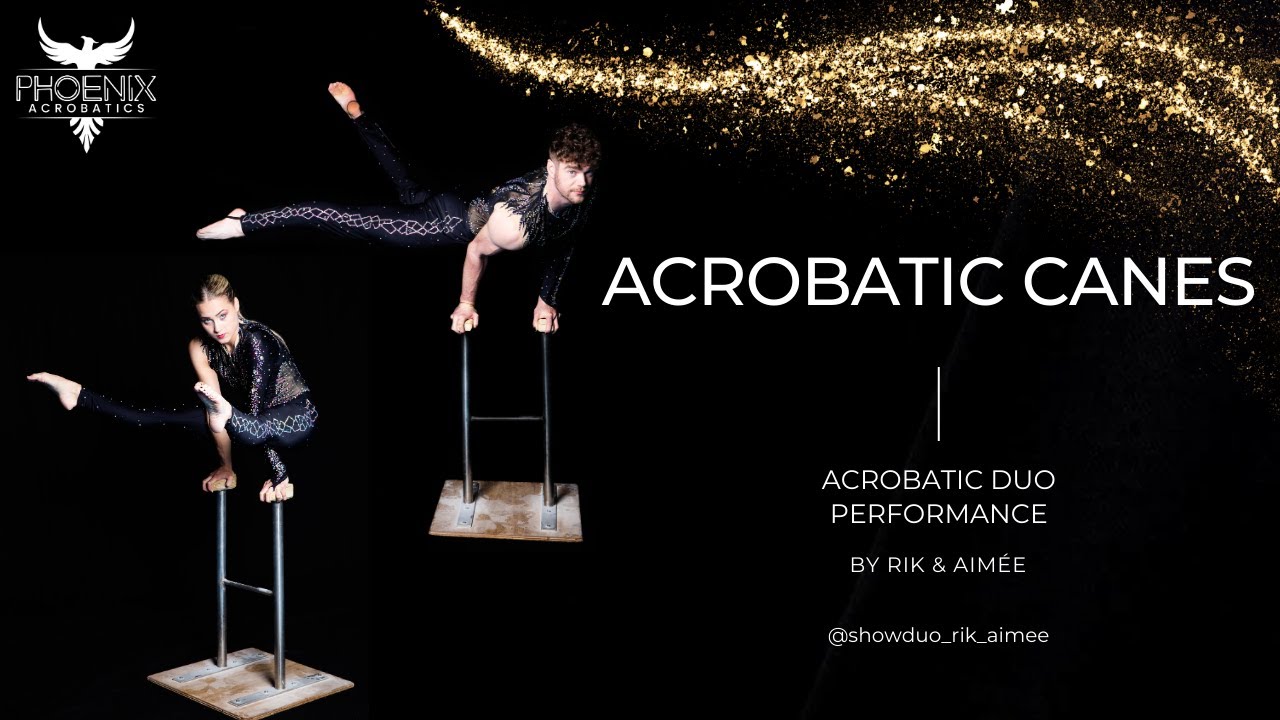 Acrobatic Canes - acrobatic duo perfomance by showduo Rik & Aimée - YouTube