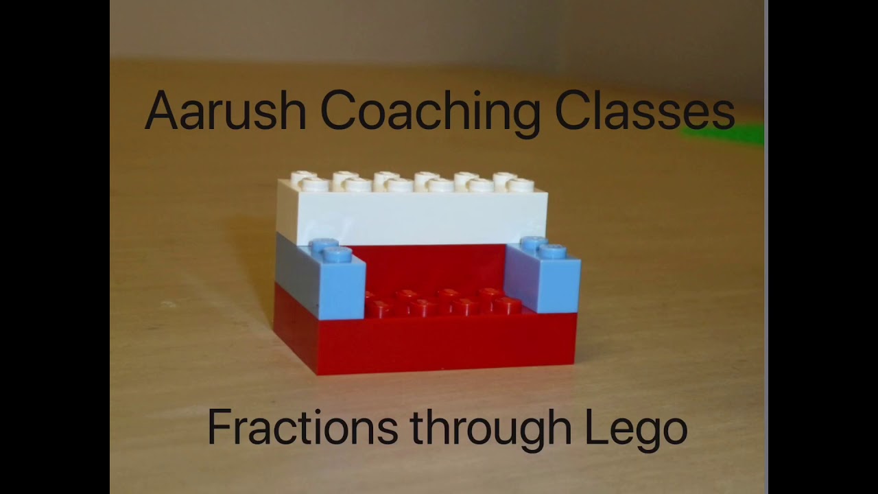 DIY - Lego Learning, Fractions through Lego Blocks, Lego Maths, Lego ...