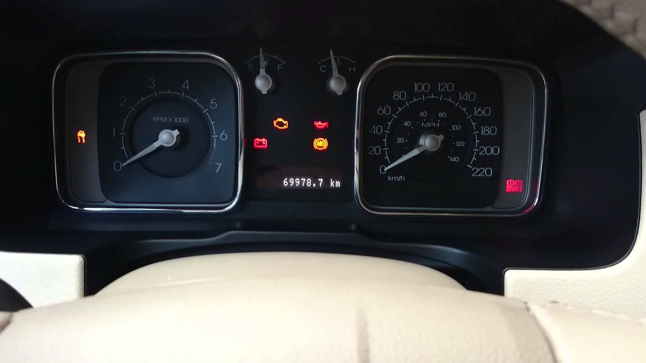 Falla en Lincoln Mkx 2007 - YouTube