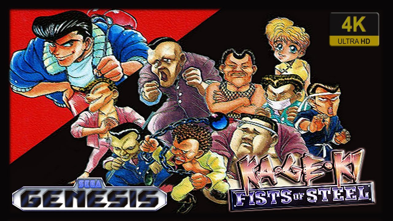Ka-Ge-Ki: Fists of Steel |4k60fps| Longplay (SEGA Genesis) - YouTube