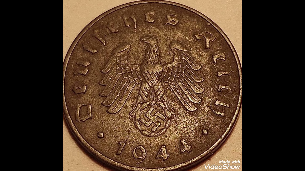 1944 Deutsche 10 Pfennig coin Value And Price Rare YouTube 1944-deutsche-10-pfennig-coin-value-and-price-rare-youtube
