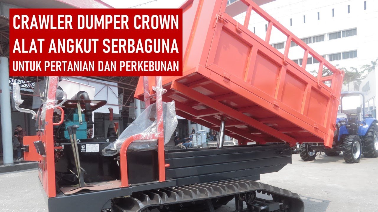 Alat Angkut Serbaguna Crawler Dumper Crown untuk Pertanian dan ...