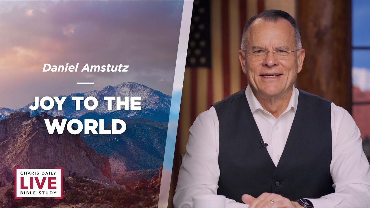 Joy to the World- Daniel Amstutz - CDLBS for December 9, 2022 - YouTube
