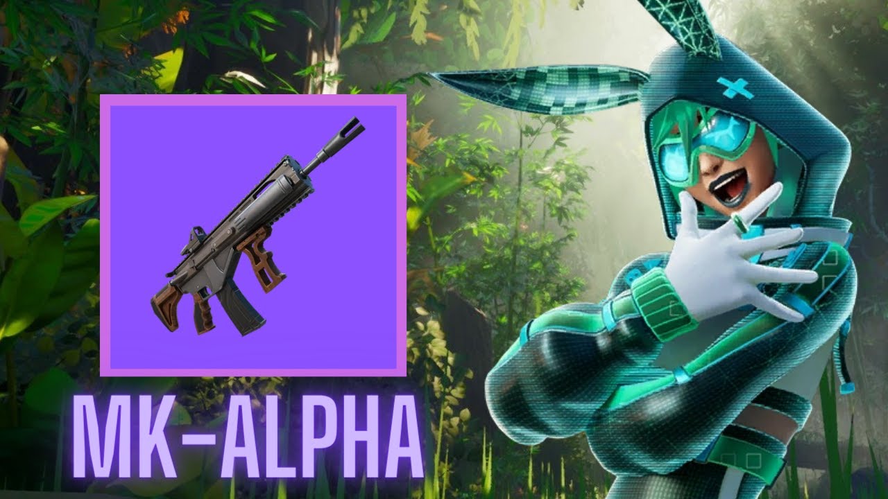 The new MK-ALPHA is in Fortnite! - YouTube