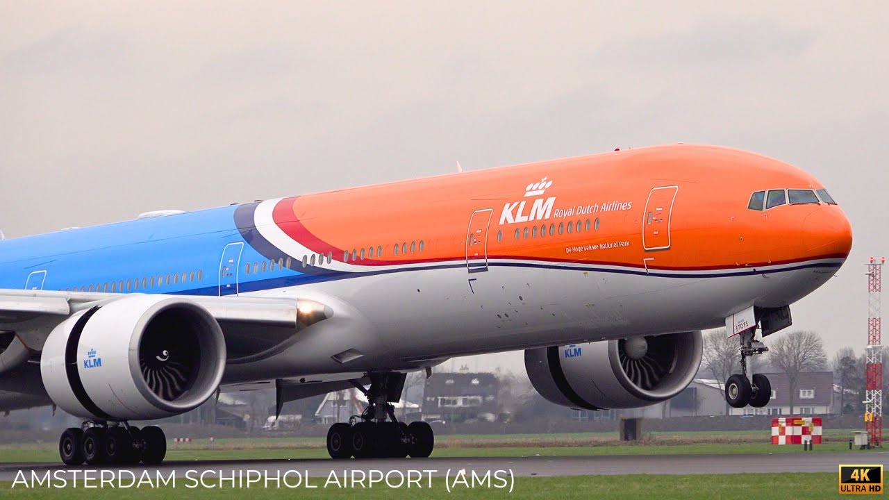 30 GREAT CLOSE UP LANDINGS | 🇳🇱 Amsterdam Schiphol Airport Plane ...