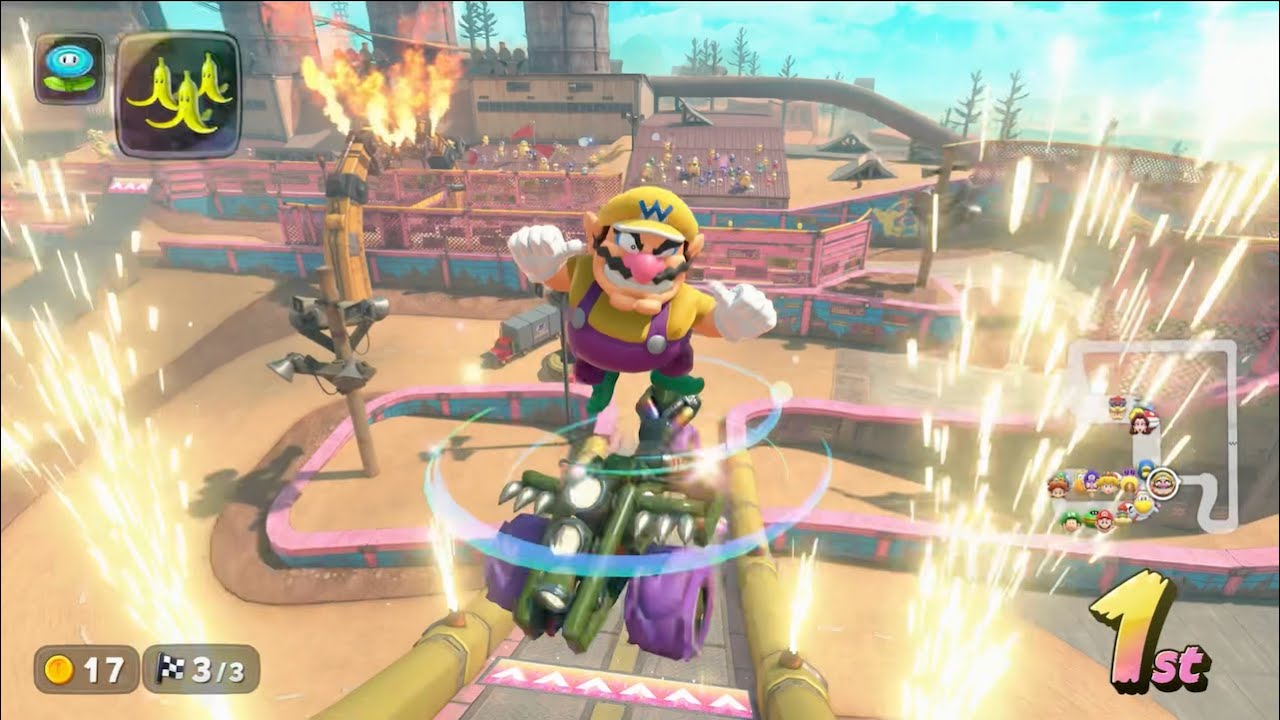 Mario Kart World: N64 Wario Stadium [1080 HD] - YouTube